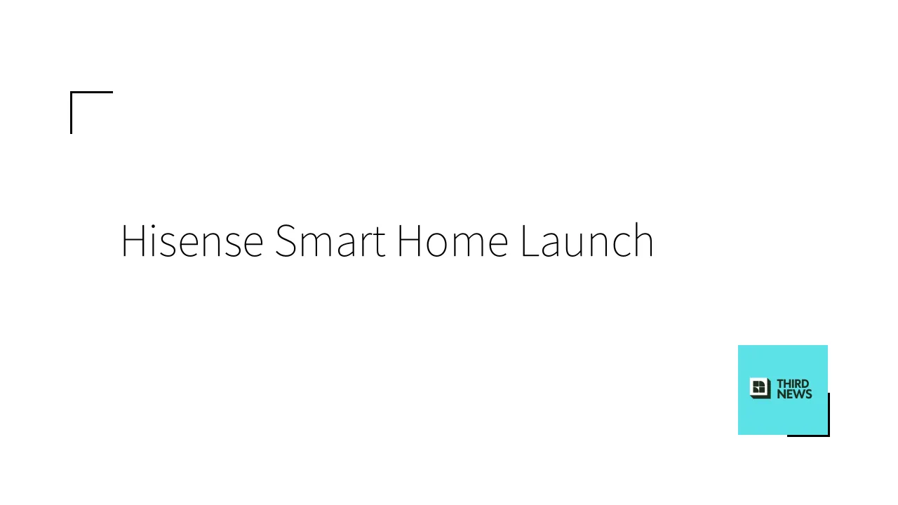 Hisense Unveils a Comprehensive Smart Home Ecosystem at CES 2026 ...